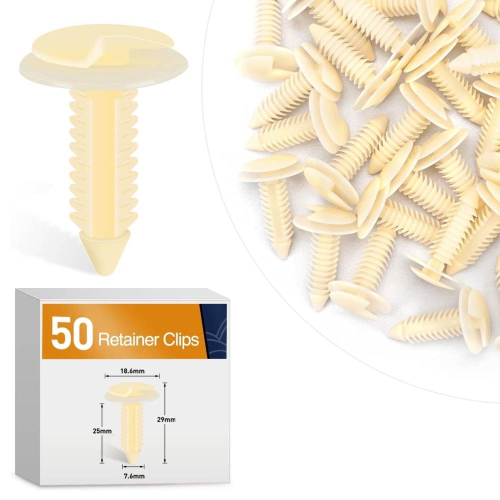 50 Pcs Rear Pillar Trim Panel Retainer Clip Door Trim Panel Retainer C ...